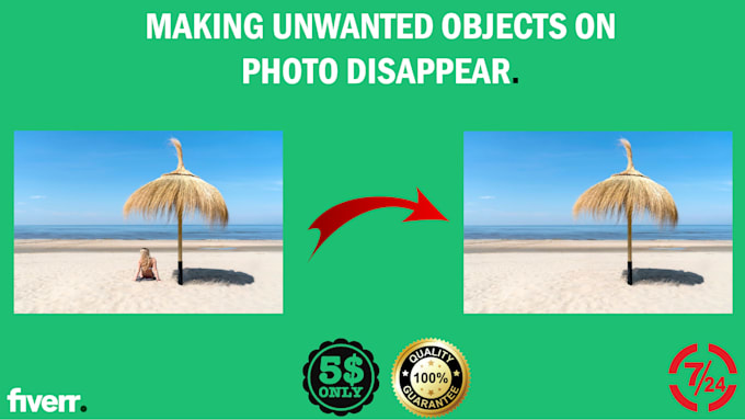 Remove objects from photo by Lsblance | Fiverr