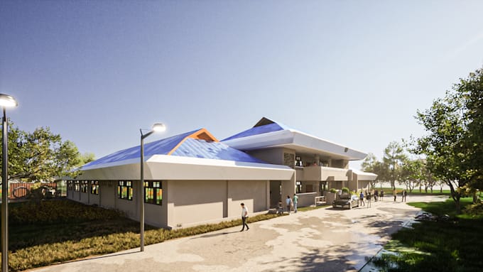 Make a 3d house plan rendered of your chosen idea by Funjitzy | Fiverr