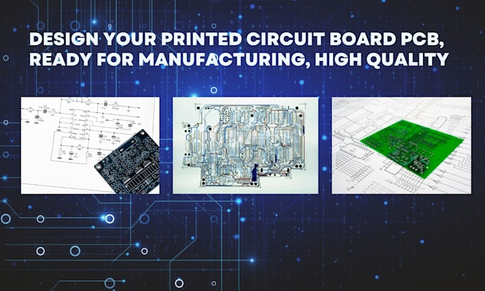 Create pcb design, pcb layout, and schematic design for you by ...