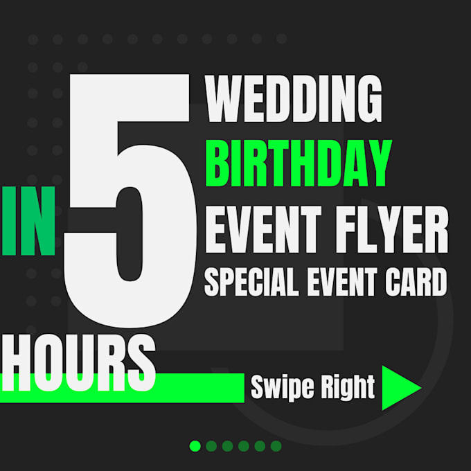 Design wedding invitation card, flyer, or any special event by ...