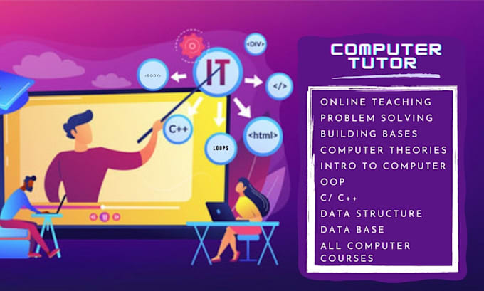 Teach you online and solve all problems related to computer subjects by ...