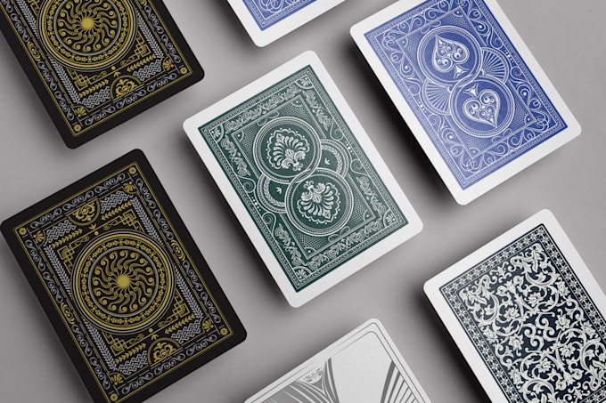 Design stunning custom playing card back designs by Videohaven | Fiverr