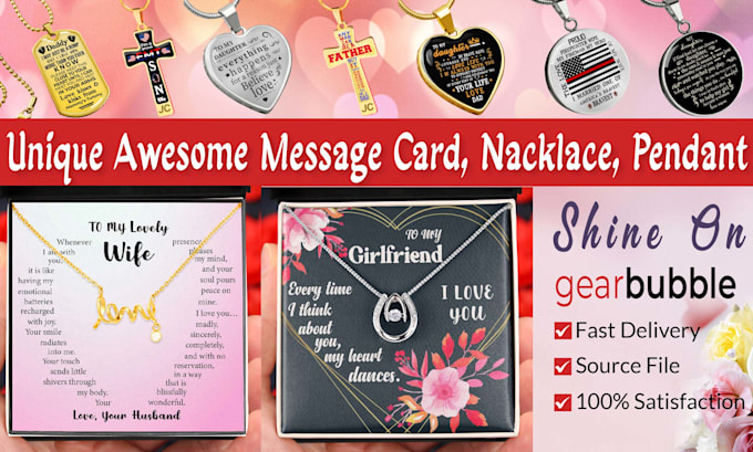 Design attractive shine on message cards by Bithi_studio | Fiverr