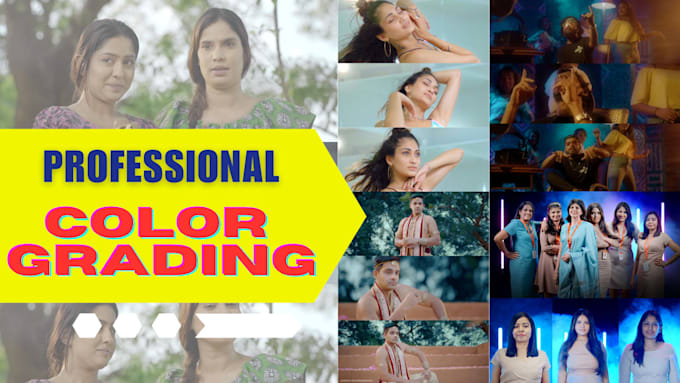 Do professional color grading for your videos by Veditor_wizk | Fiverr