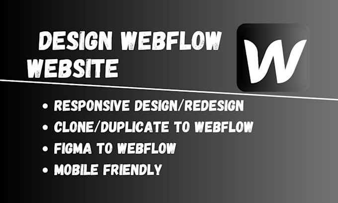 Be your webflow expert and developer, redesign, clone, figma to webflow website by ...