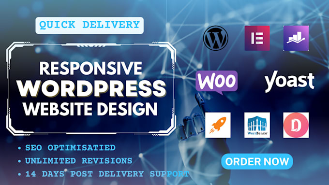 Create responsive wordpress website of any type by Webdev_johnny | Fiverr