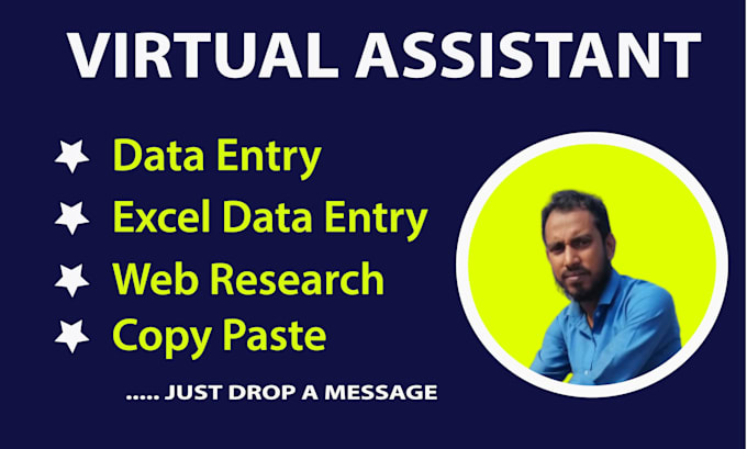 Be your professional data entry web research excel data entry and copy ...
