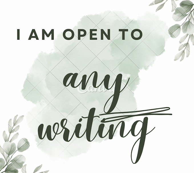 Write eloquent pieces of writing for you by Meganz100 | Fiverr