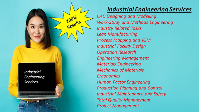 Assist you in industrial engineering projects and tasks by Electro ...
