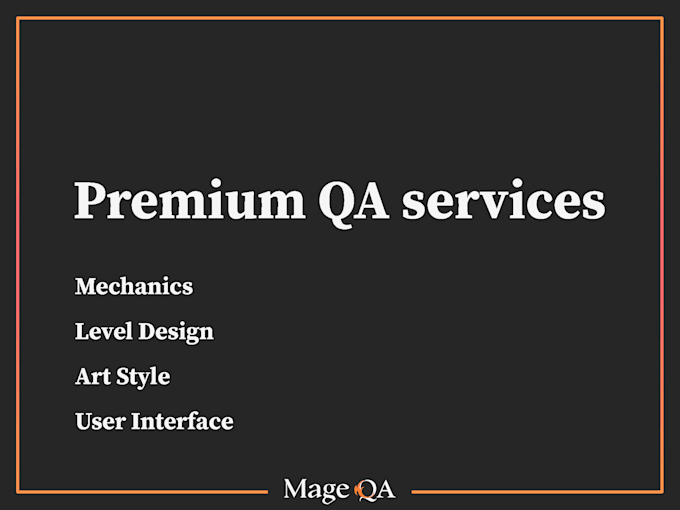 Provide deep qa on your game design by Mage_qa | Fiverr