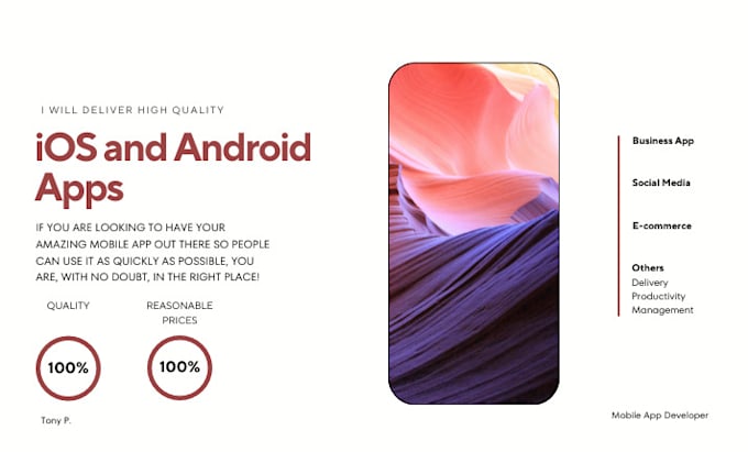 Develop mobile apps for ios and android by Bhphan0505 | Fiverr