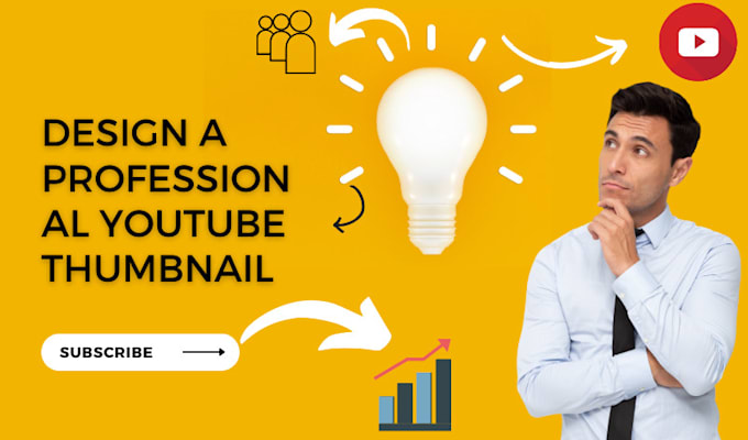Design a professional youtube thumbnail by Mouadbouto2 | Fiverr