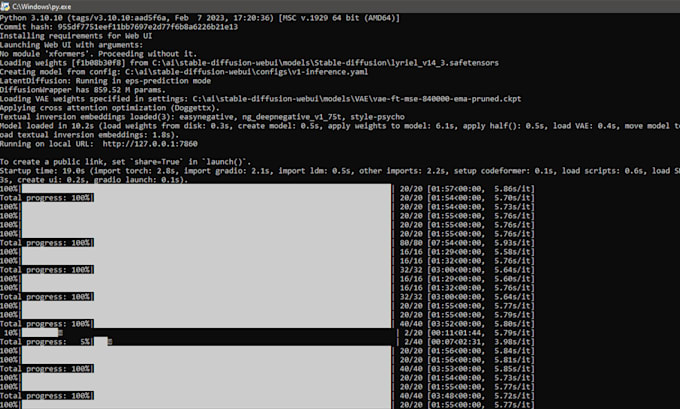 Setup stable diffusion locally on your pc by Graphicscrow | Fiverr
