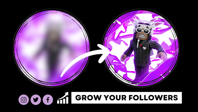 Create a custom gfx of your roblox avatar by Iamrichiesmithh | Fiverr