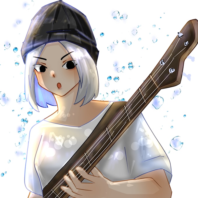 Draw anime style character oc fanart by Blubub_art | Fiverr