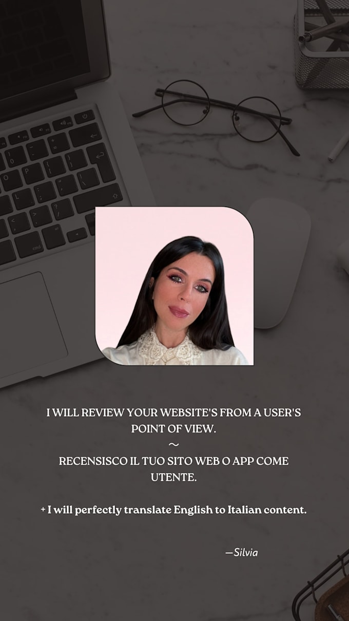 Perform a website review and give you helpful feedback by Silviadeg ...
