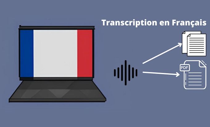 Transcript french audios and videos with accuracy by Zedenn | Fiverr