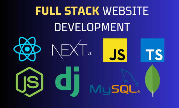 Do Full Stack Website Creation Using Nextjs Reactjs Nodejs
