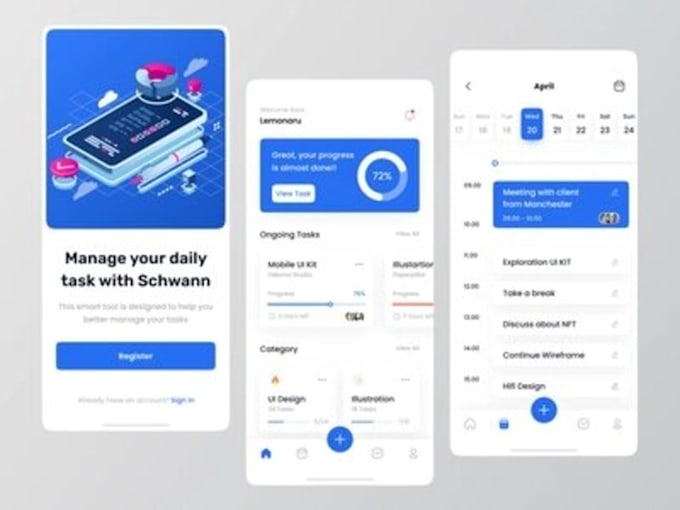 Build react native figma design by Zeecodercraft | Fiverr