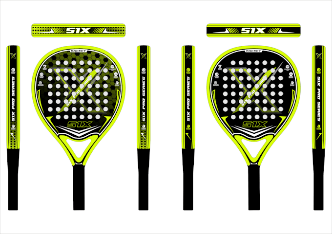 Padel racket design as per your requirements by Muhammadraheel4 | Fiverr