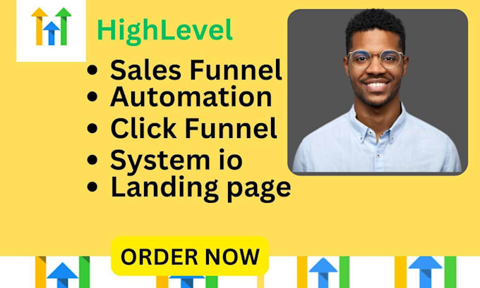 Design gohighlevel website, go high level sales funnel, gohighlevel ...