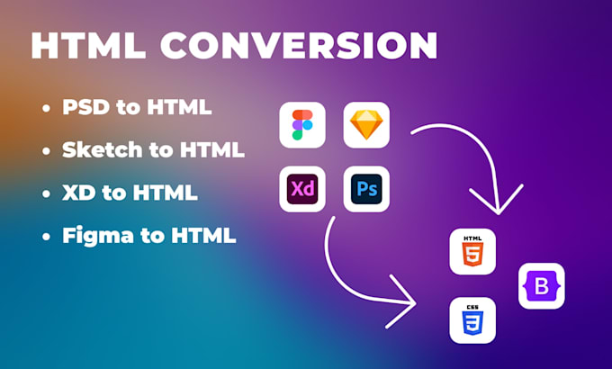 Convert psd, xd, sketch, or figma designs into html by Triomat_tech ... Convert psd, xd, sketch, or figma designs into html by Triomat_tech ...