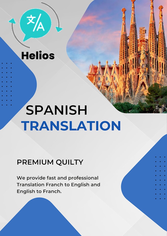 Translate english to spanish and vice versa by Translatehelios | Fiverr