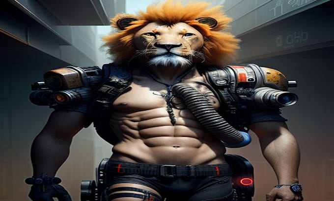 Ai portraits, ai character design by Irtezahassan | Fiverr