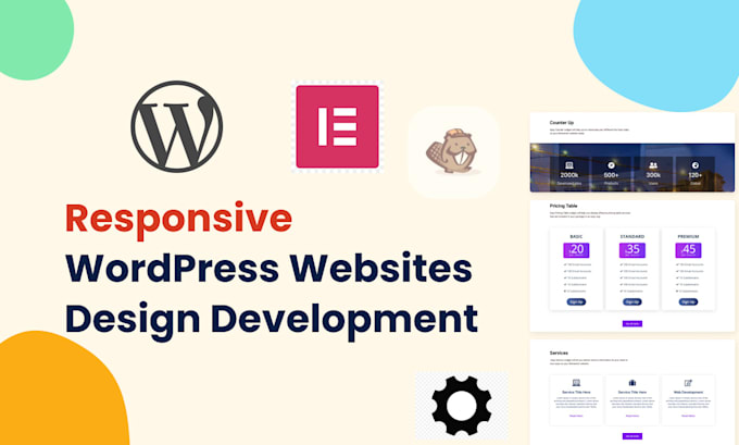 Create wordpress website design and development by Babu_wp | Fiverr