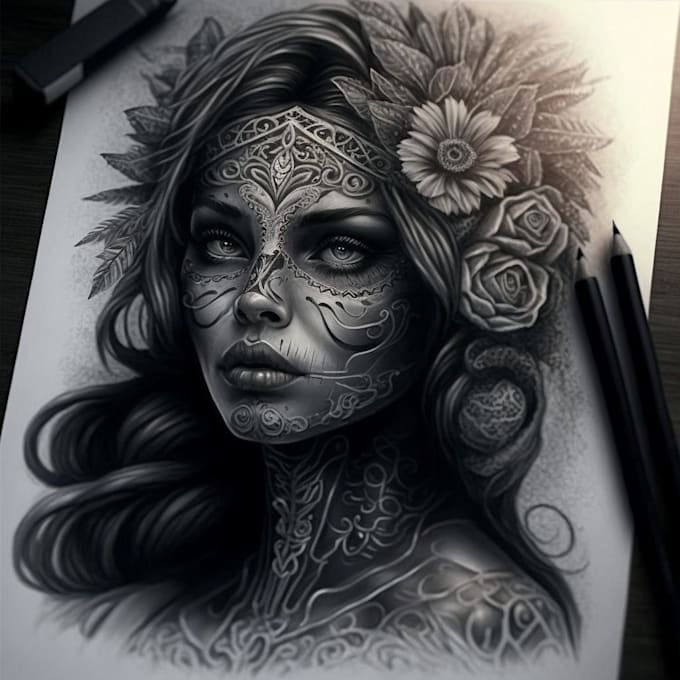 Do a custom tattoo and design bring your vision to life by Disaloctre ...