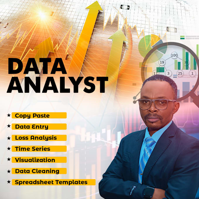 Be your proficient data analyst, do copy paste, data entry and visualization by Adewunmisonoiki ...