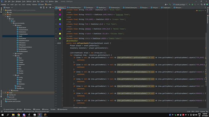 Code you a minecraft plugin by Cocaplugins | Fiverr