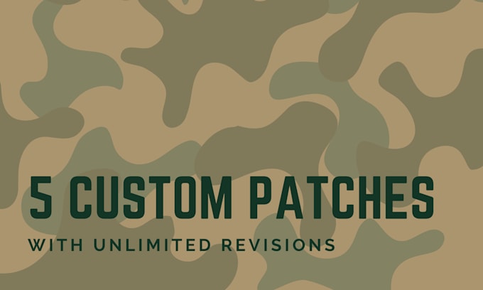 Create 5 patch designs by Bcastagnetta | Fiverr