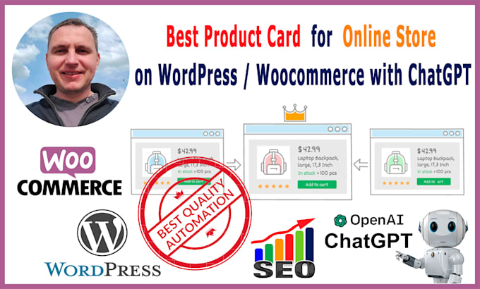 Best product descriptions for wordpress online store woocommerce with chatgpt by Alex_seo_kyiv ...