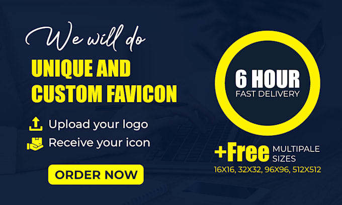 Make your website stand out with a unique and custom favicon design in ...