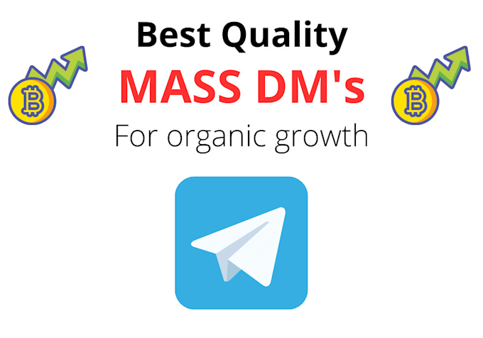 Do telegram mass dm, telegram dms to promote crypto project by ...