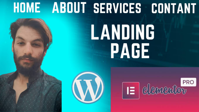 Build wordpress elementor landing page design responsive by Faizanahmed324 | Fiverr
