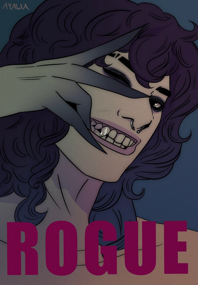 Draw a pfp, poster, or illustration digitally by Ayalia | Fiverr