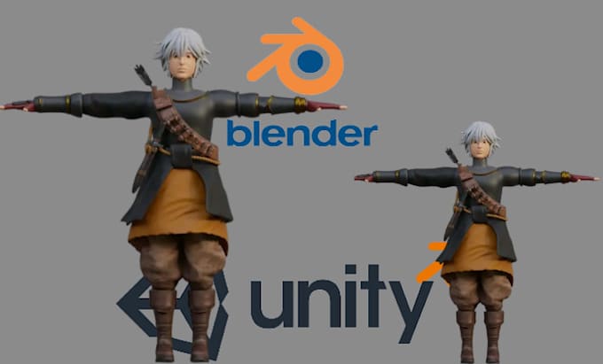 Model customized vrchat avatar, men and women 3d model and outfits by ...