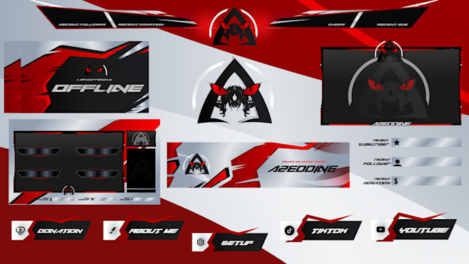 Design a custom overlay animated package by Hasniflower | Fiverr