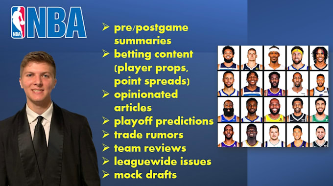 Write nba or college basketball content for your website by Tsirianni ...