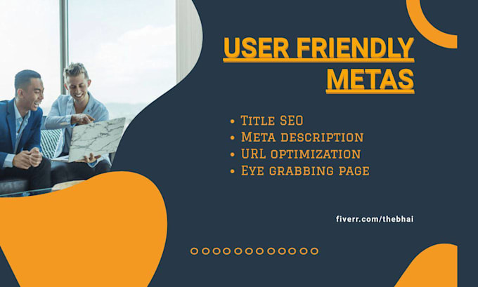 Metas seo, title, meta description, and slug optimization by Thebhai ...