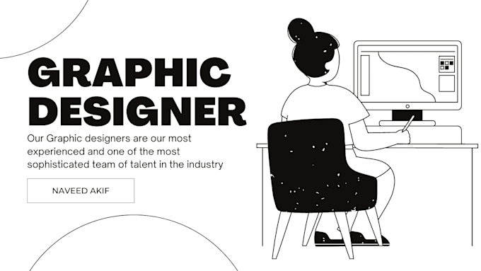 Grahphic designer and canva expert and logo maker by Naveedakif | Fiverr