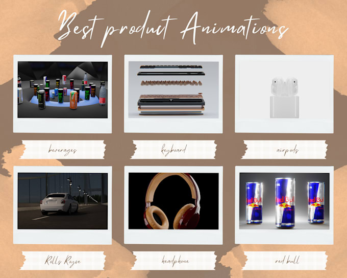 Create realistic 3d product animation videos by Saleharasheed78 | Fiverr