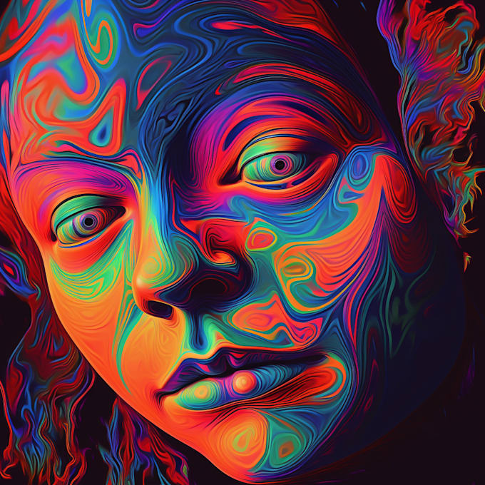 Create psychedelic art, nft gif , gifs maker by Tucerpillar | Fiverr