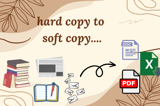Convert your hard copy to soft copy by Saznashine | Fiverr Convert your hard copy to soft copy by Saznashine | Fiverr