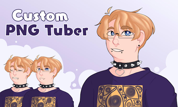 Make you a custom pngtuber in my style by Theodoregrayson | Fiverr