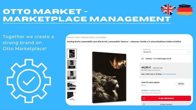 Manage Your Otto Marketplace For Top Performance By Hs Design Fiverr