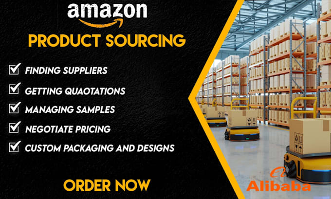 Be your amazon product sourcing agent, amazon fba product sourcing from ...