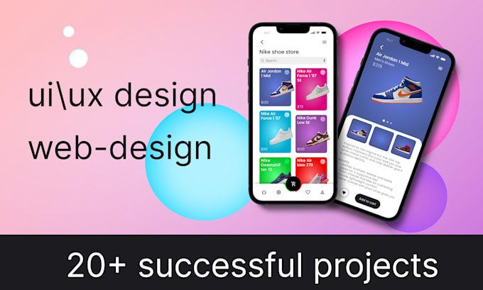 Design a mobile app and website by Luckyli829 | Fiverr